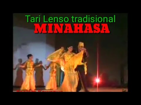 Tari lenso tradisional MINAHASA.. - YouTube