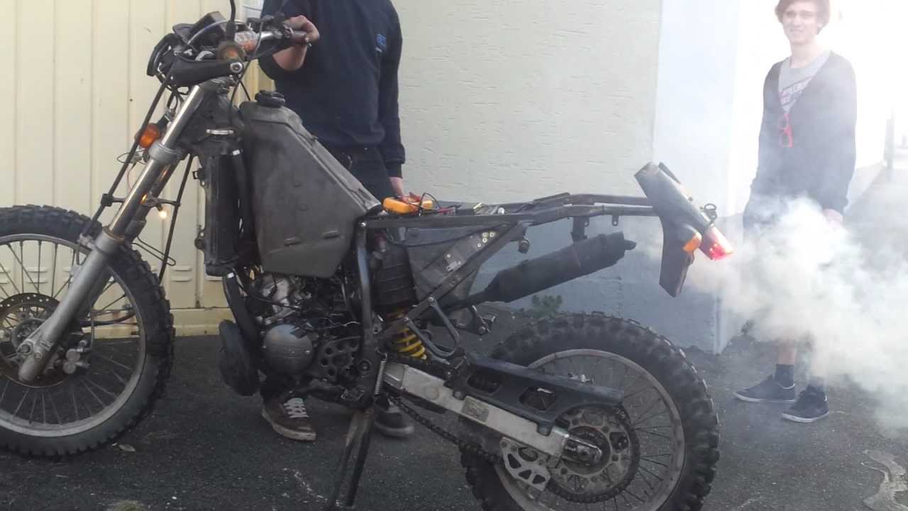 KTM LC2 125ccm läuft wieder nach 2 Jahren - YouTube