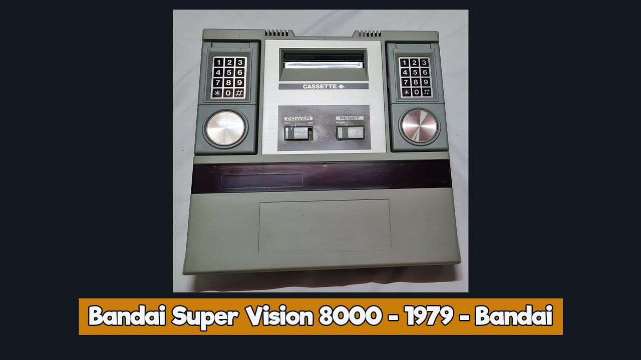 RETRO GAMING - Jugando - 1979 - Bandai Super Vision 8000 (7 Juegos ...
