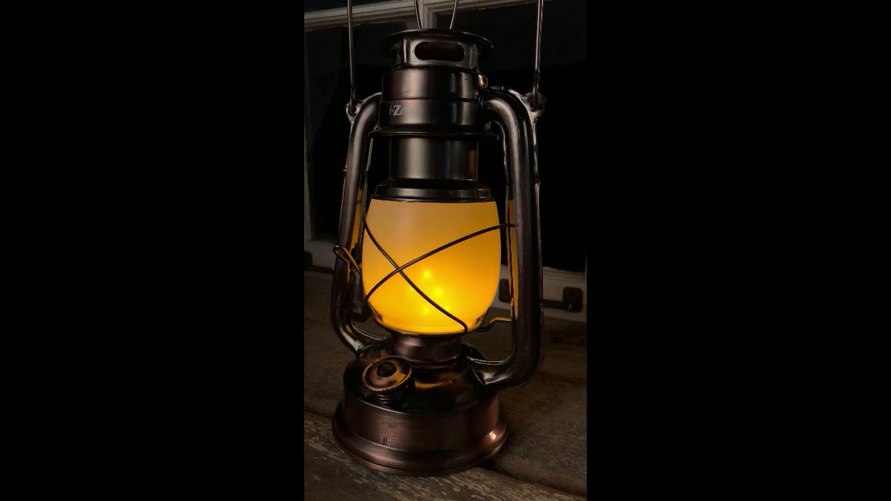 Dual Function LED Storm Lantern - YouTube