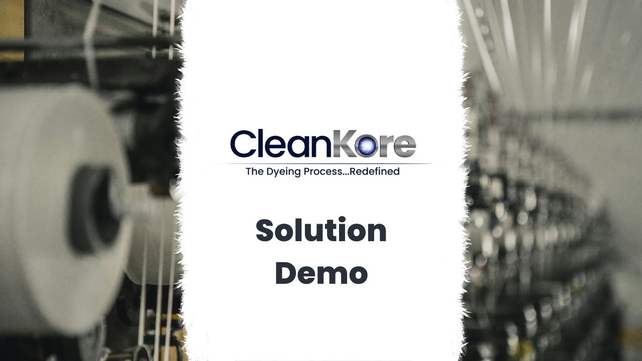 CleanKore - Patented Ring Dyeing Technology - YouTube