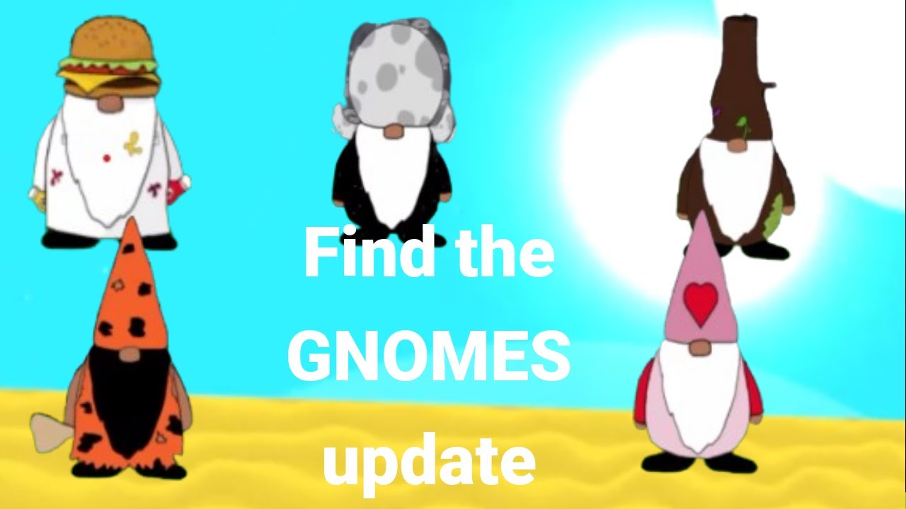 [NEW UPDATE] HOW TO FIND THE 5 NEW gnomes IN find the gnomes #ROBLOX ...
