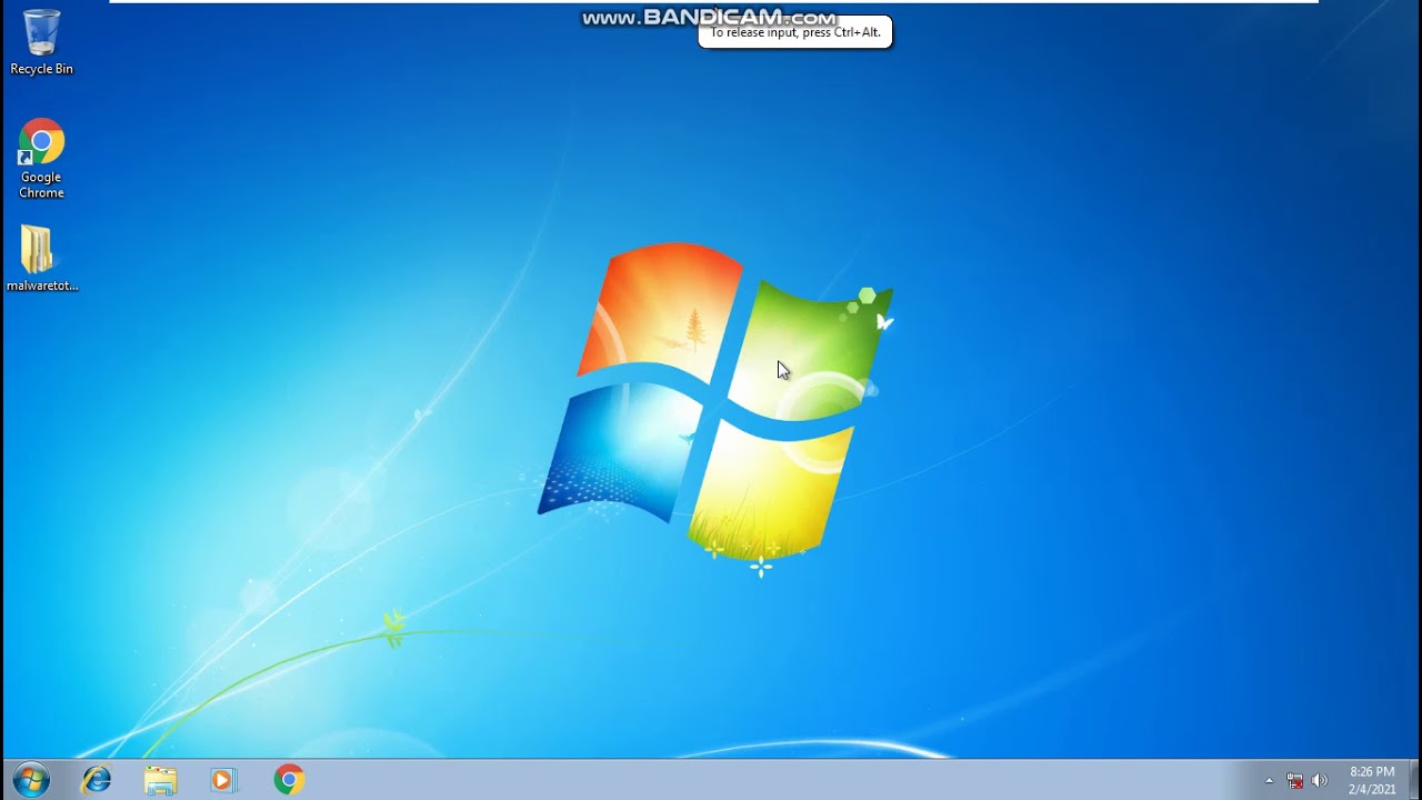 Destroying Windows 7 With ANA.exe - YouTube