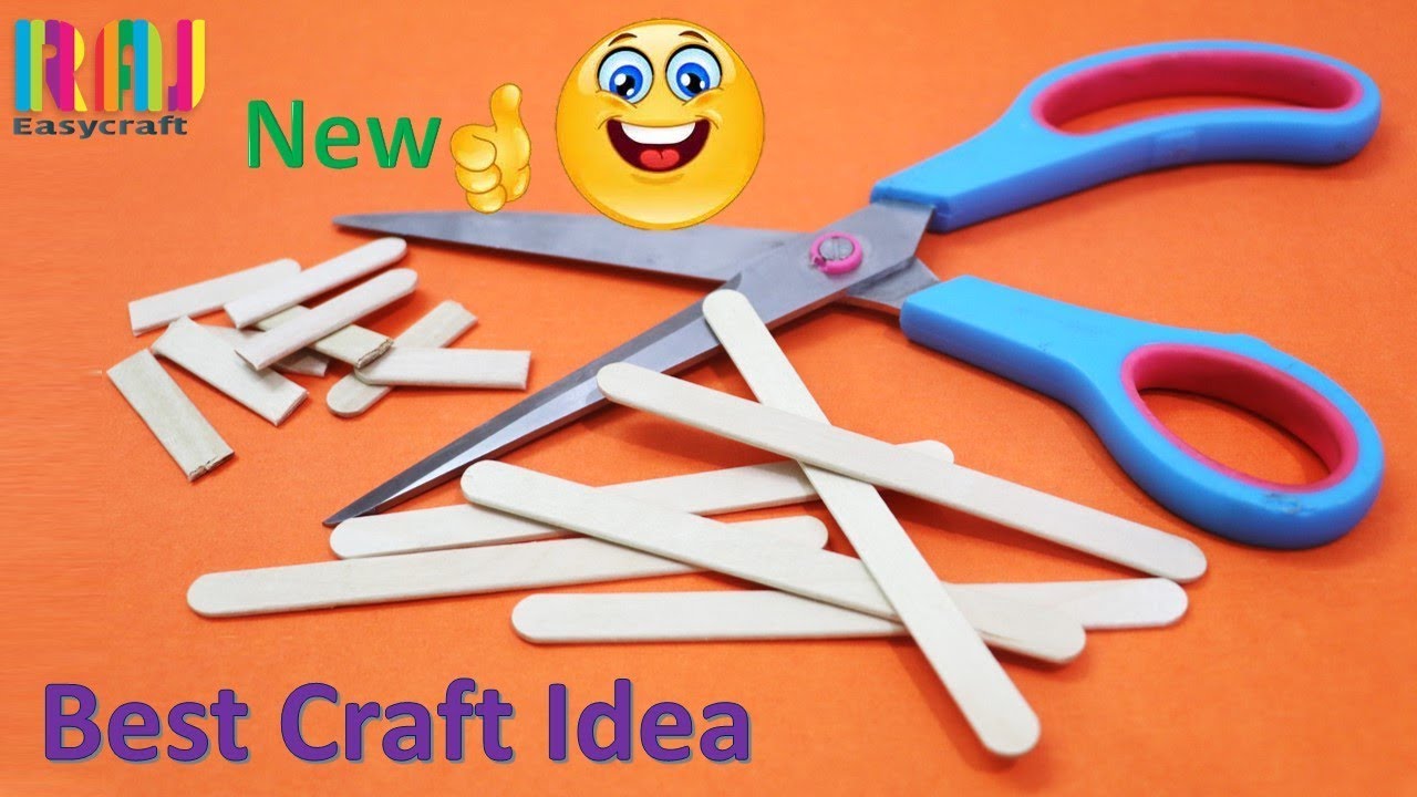 Best out of waste Ice cream stick || Ice cream stick craft | useful ...