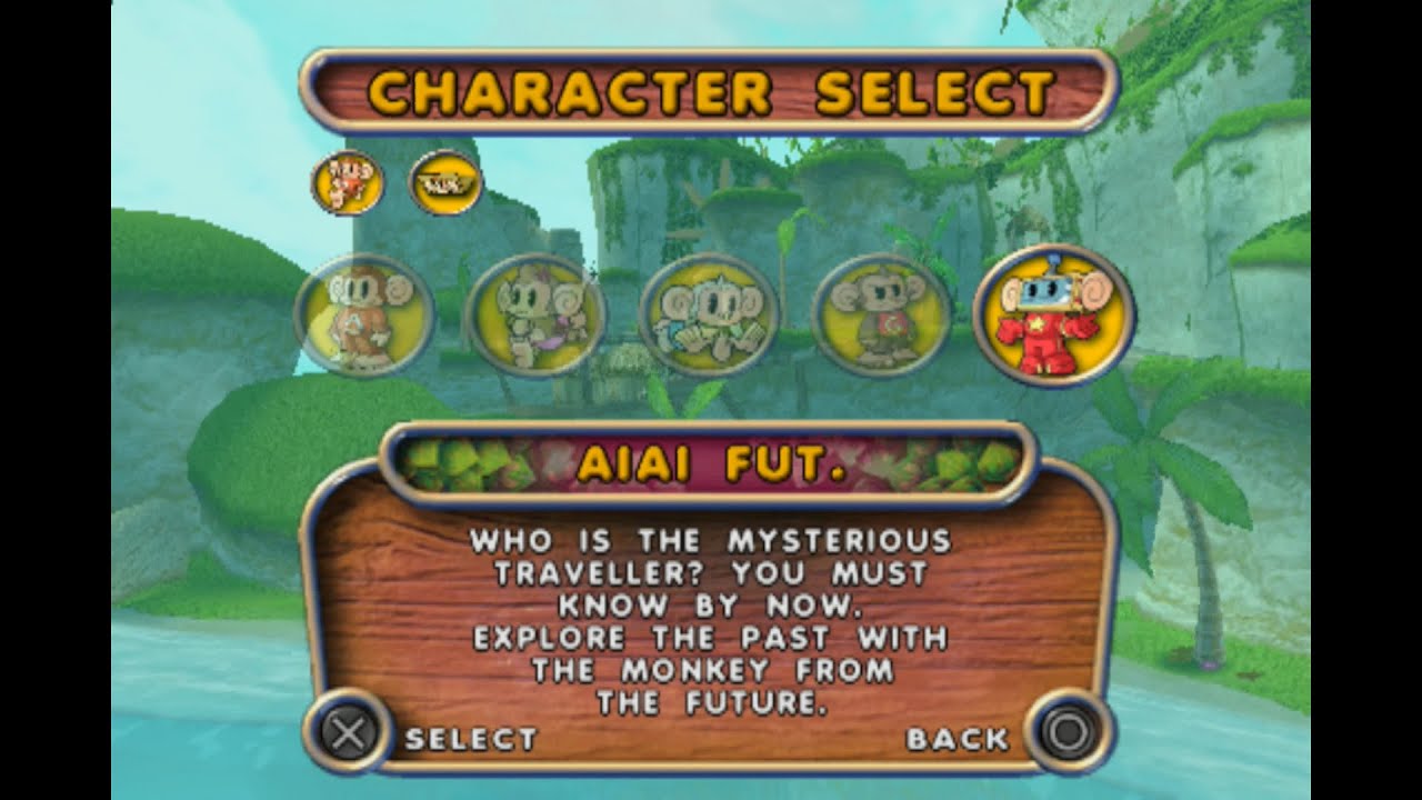 Super Monkey Ball Adventure (PSP) - Unlocking Future AiAi (Save File in ...