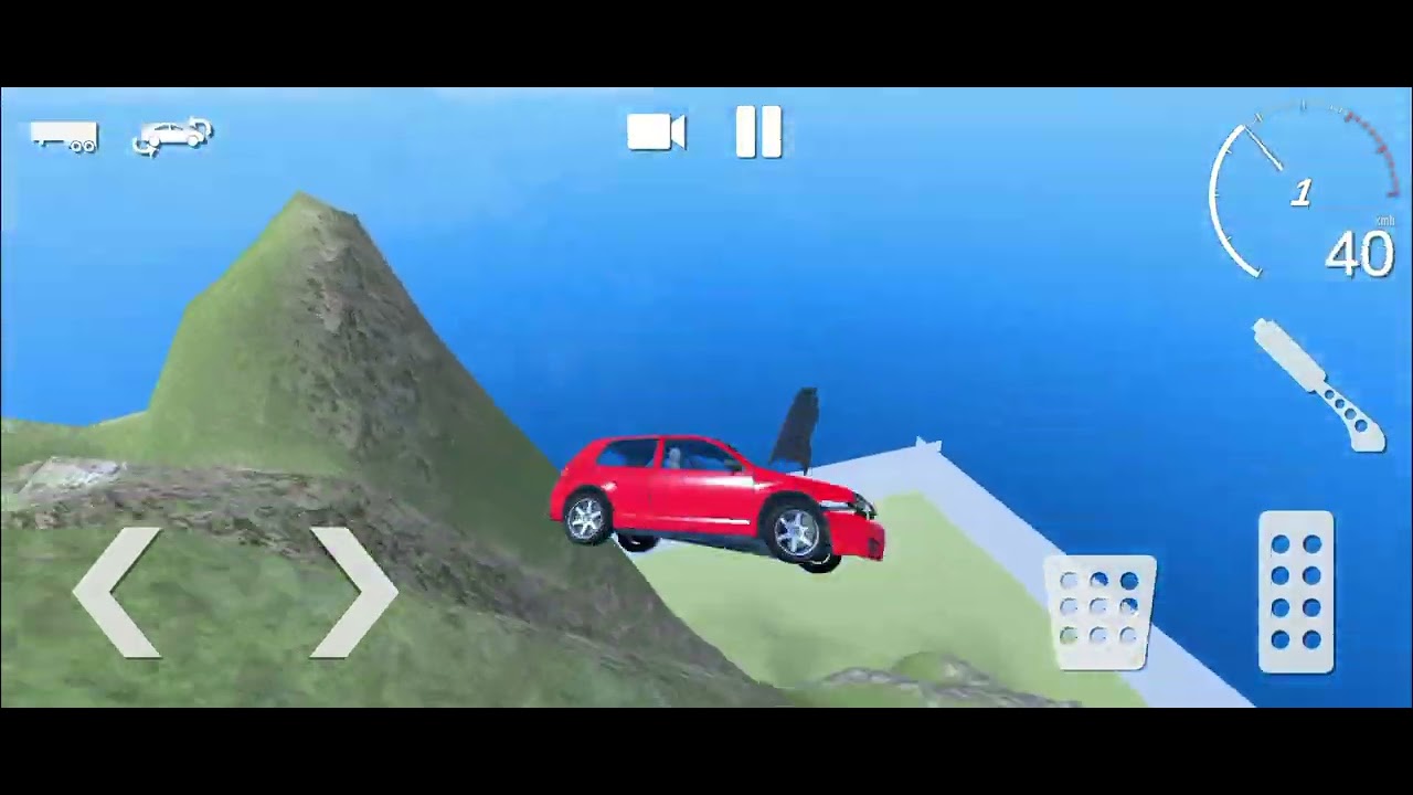 CAR CRASH SIMULATOR REAL CAR DAMAGE ACCIDENT 3D - YouTube