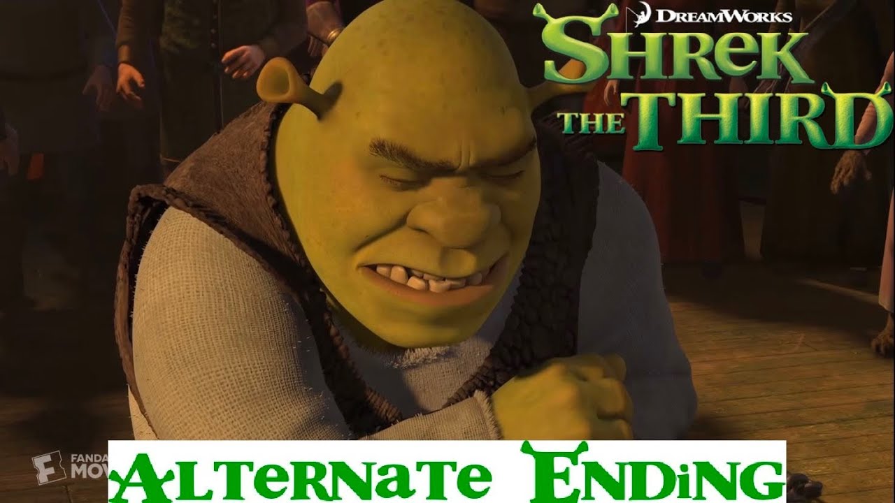 Shrek The Third (2007) Alternate Ending - YouTube