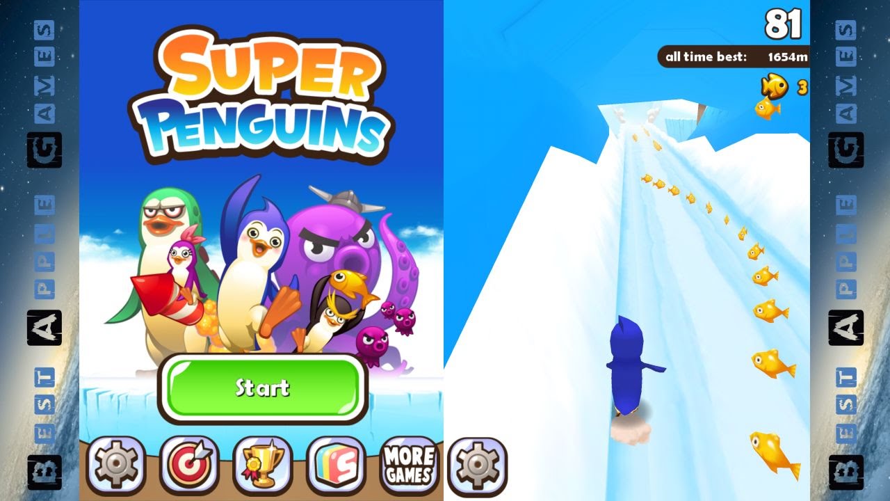 Super Penguins (HD GamePlay) - YouTube