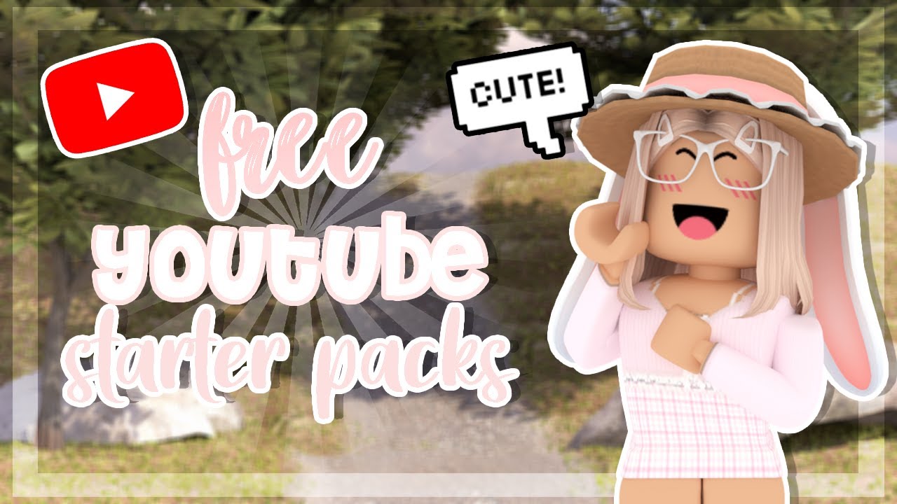 FREE youtube STARTER PACKS! | clxmsylivv - YouTube