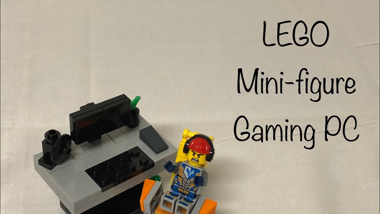 LEGO Mini-figure Gaming PC - YouTube