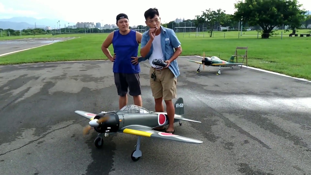 Top flite zero fighter saito fg 84r3 福德一哥 - YouTube