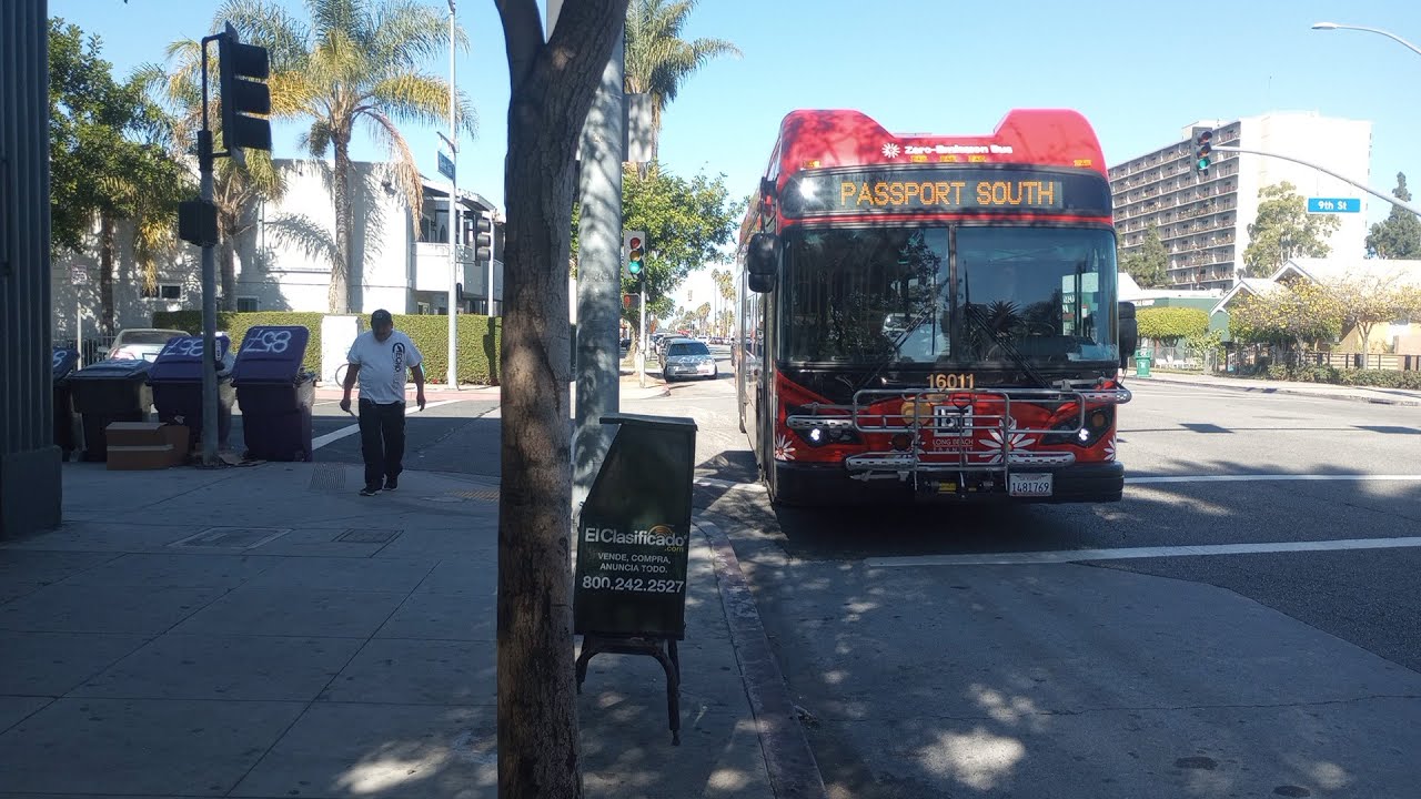 2021 Long Beach Transit BYD K9M 16011 - YouTube