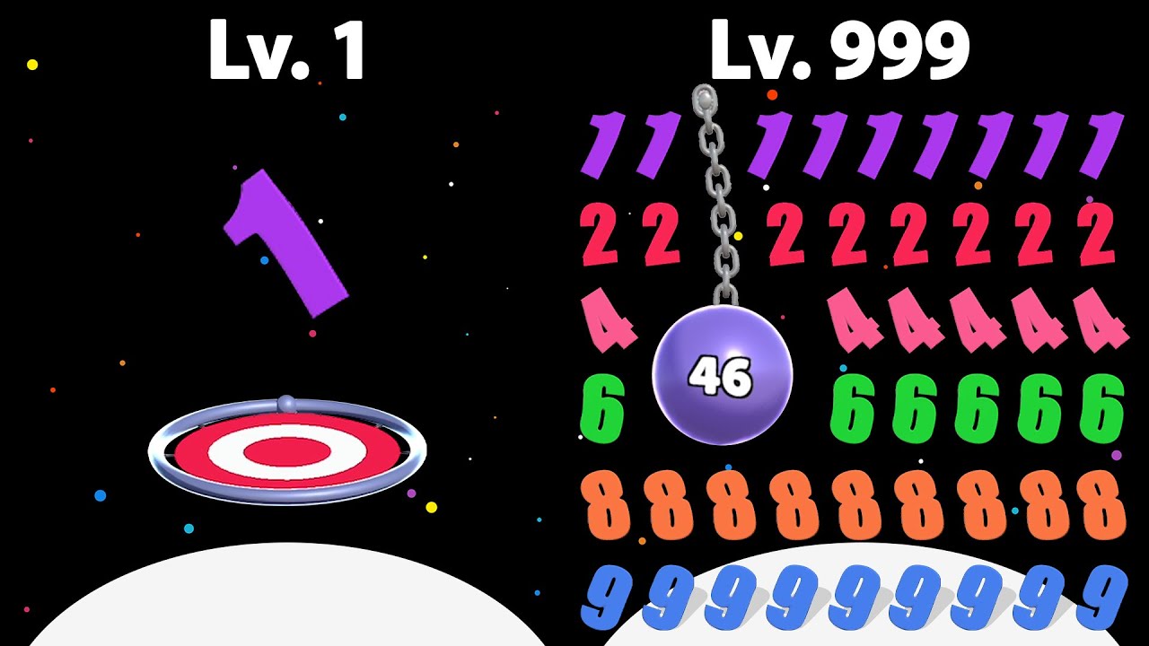 JUMPER DIGITS - New Number Idle Clicker Game (Jelly Numbers) - YouTube