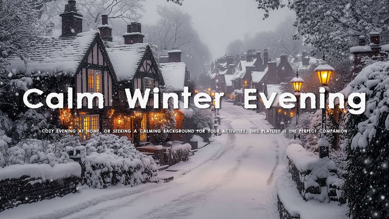 Soothing Winter Jazz - Soft & Warm Winter Jazz Melodies for Relaxation & Calm Winter Evening ...