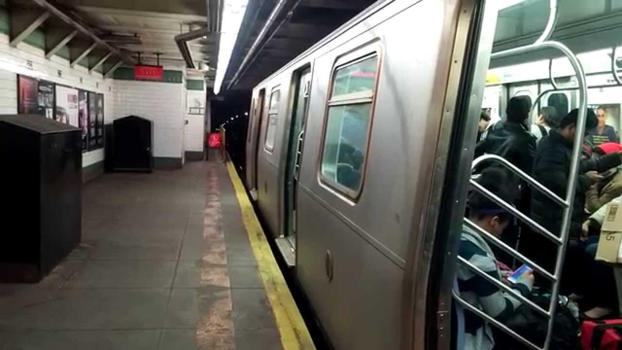 MTA Subways - Alstom R160A-2 #9413 on the (F) at 23rd Street [Mobile ...