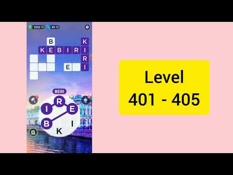 game words of wonders level 401 - 405 - YouTube