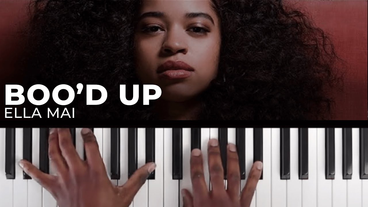 How To Play "BOO'D UP" By Ella Mai | Easy Piano Tutorial - YouTube