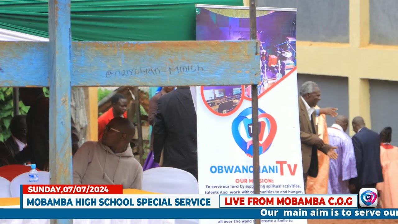 MOBAMBA HIGH SCHOOL WORSHIP SERVICE WITH THE C.O.G DEPUTY ARCHBISHOP ...