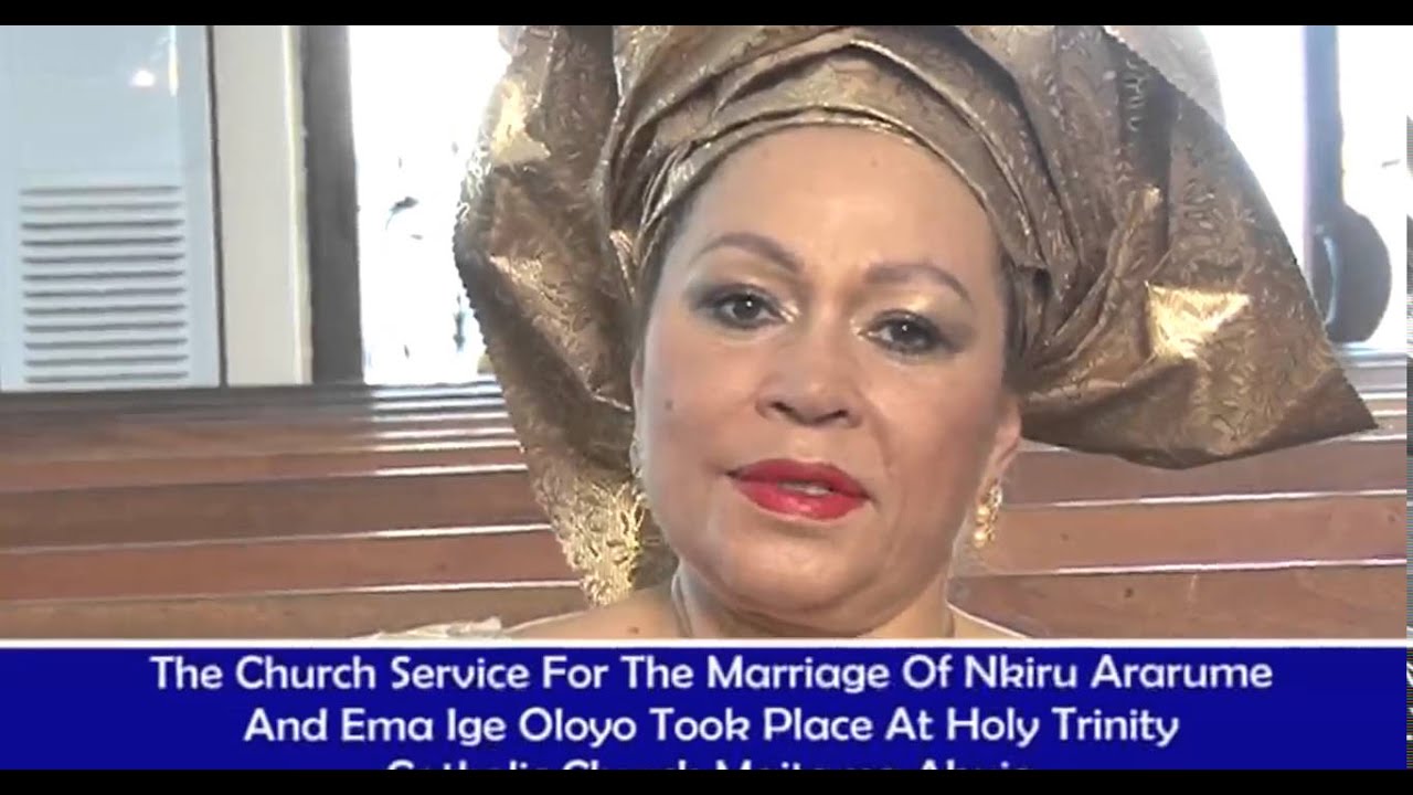 SEN SIR GODWIN IFEANYI ARARUME AND WIFE GIVES DAUGHTER OUT IN MARRIAGE ...