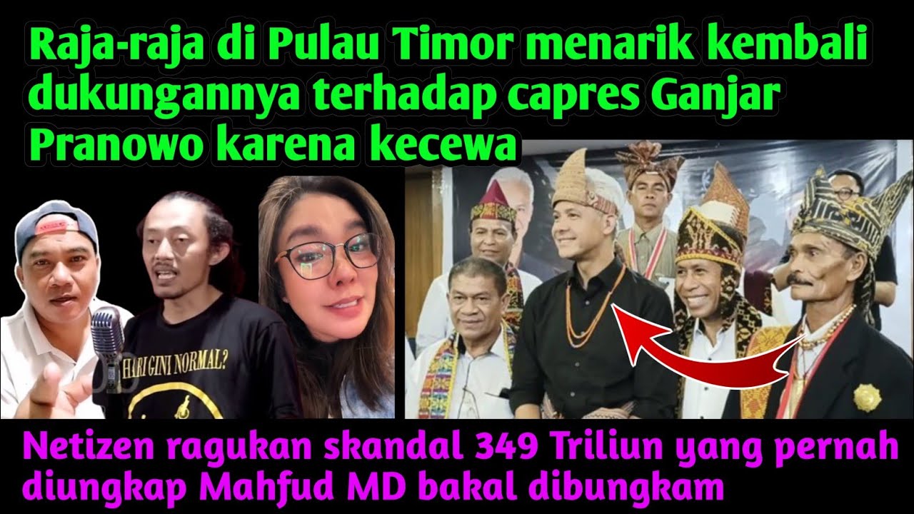 VIRAL !! Raja-raja di Pulau Timor NTT kompak menarik dukungannya kepada ...