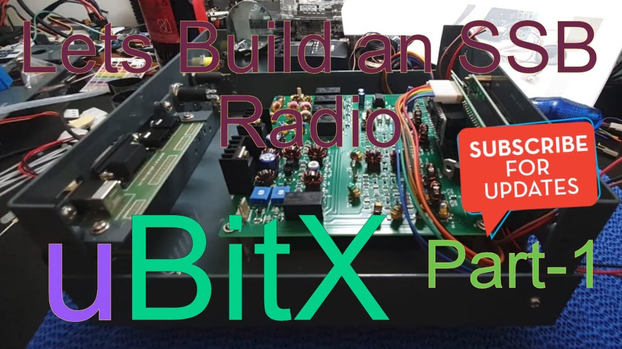 How to assemble the uBitX (MBitX) SSB Radio, with Raduino VFO (Si5153 ...