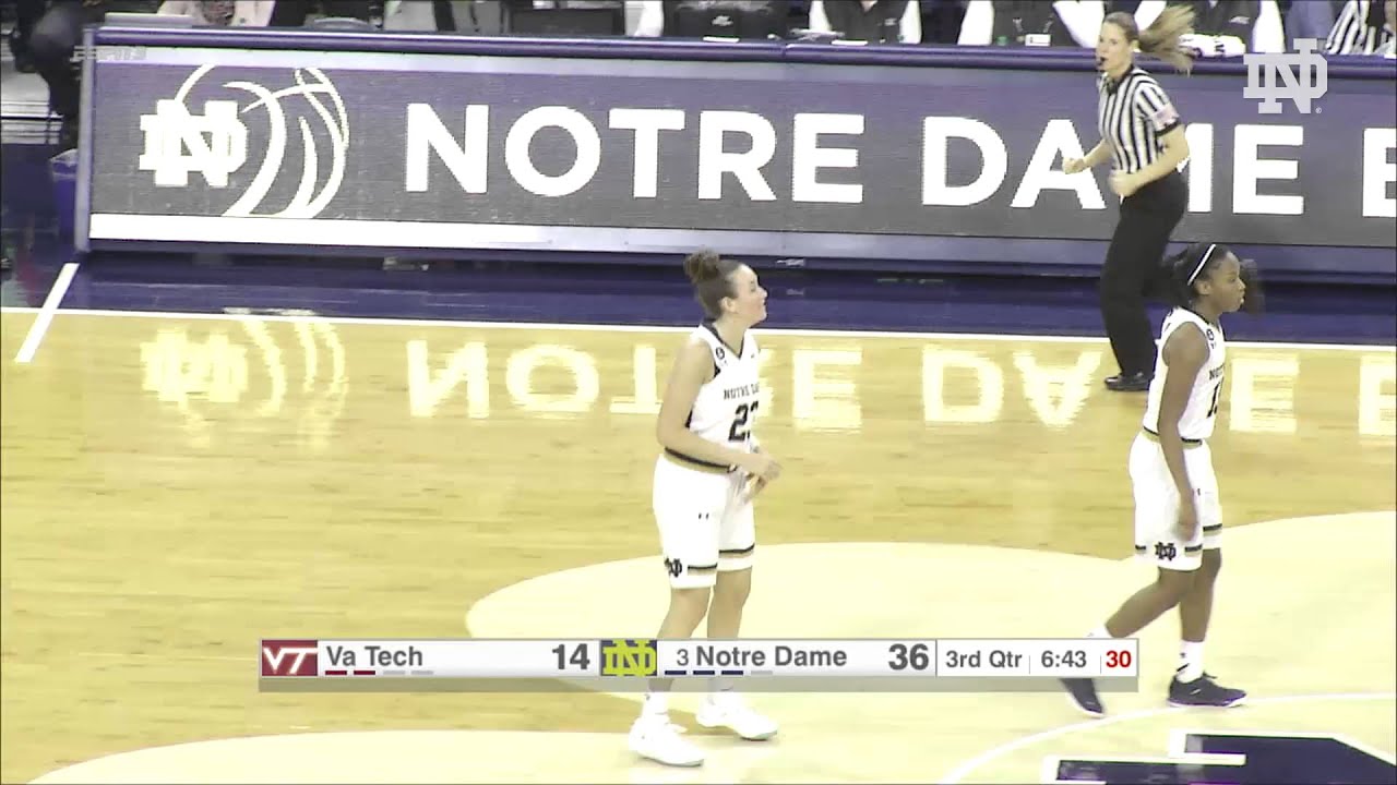 WBB vs. Virginia Tech Highlights - YouTube