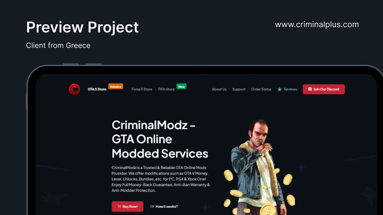 Criminalplus Projet Preview • Created with Elementor - YouTube