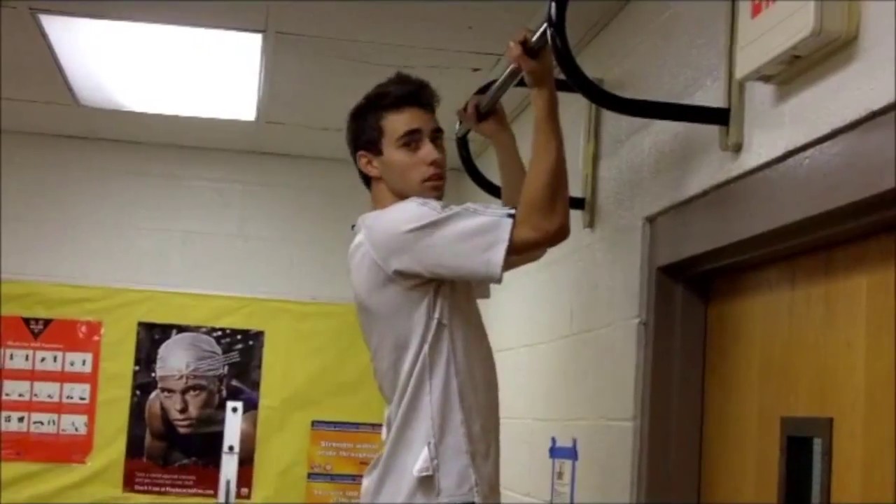 Fitness Test- Pull Ups - YouTube