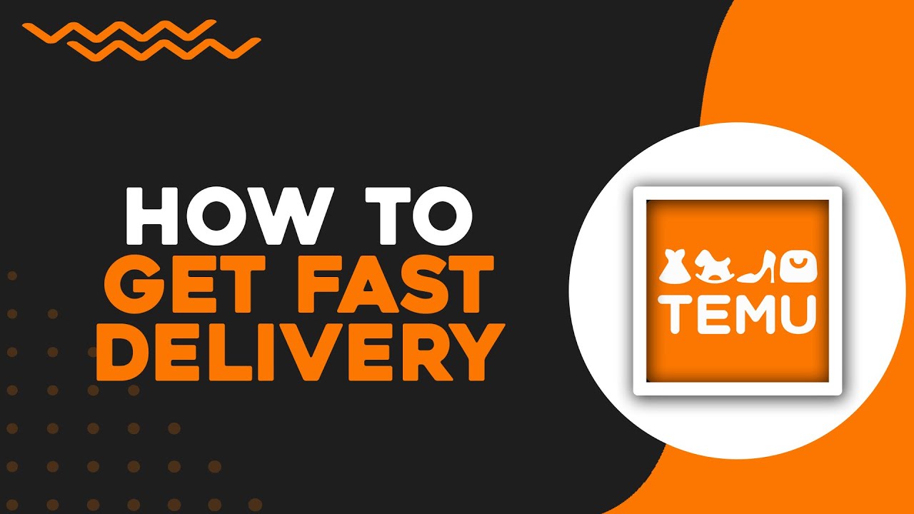 How To Get Fast Delivery on Temu (Easiest Way) - YouTube