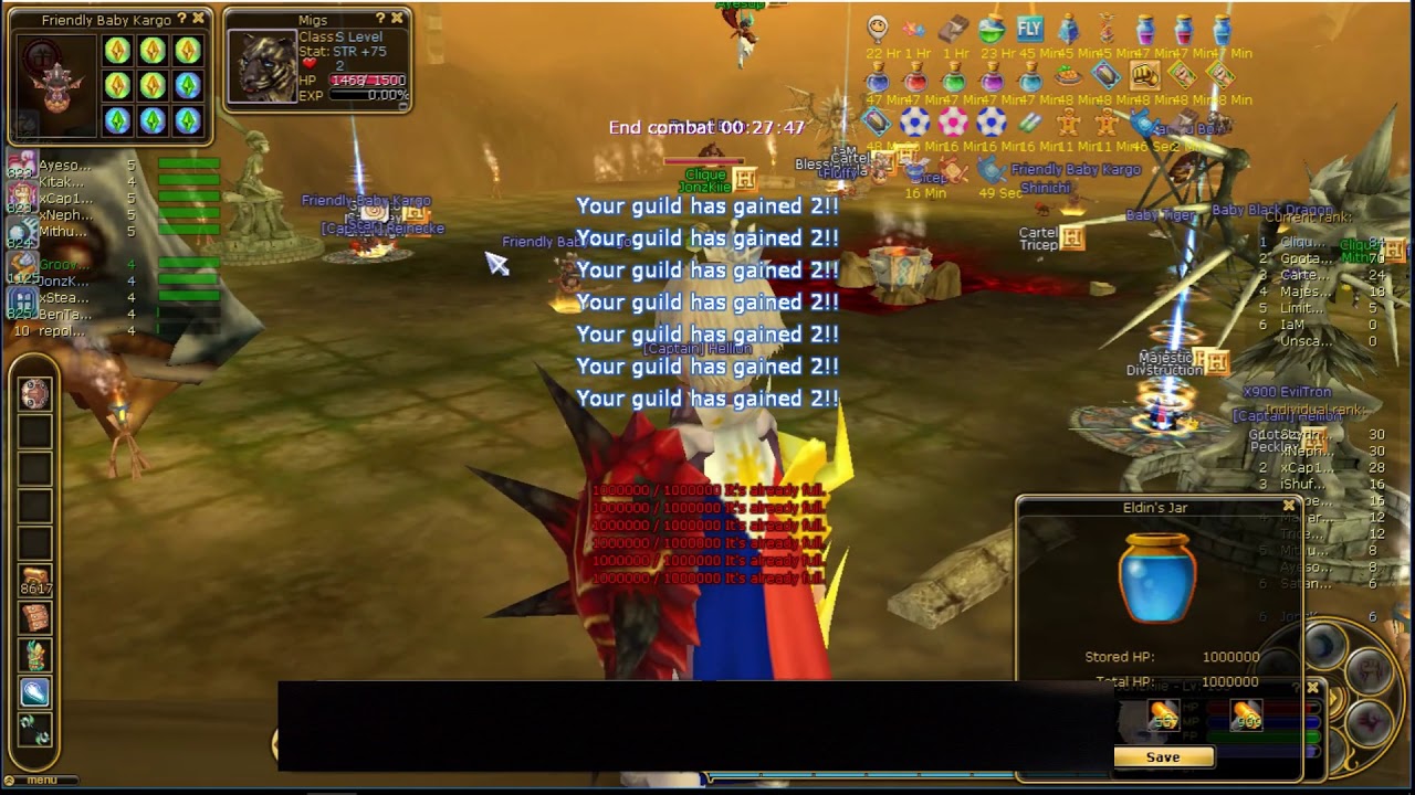 Mocomochi Flyff Guild Siege 04/07/2019 - JonzKiie - YouTube