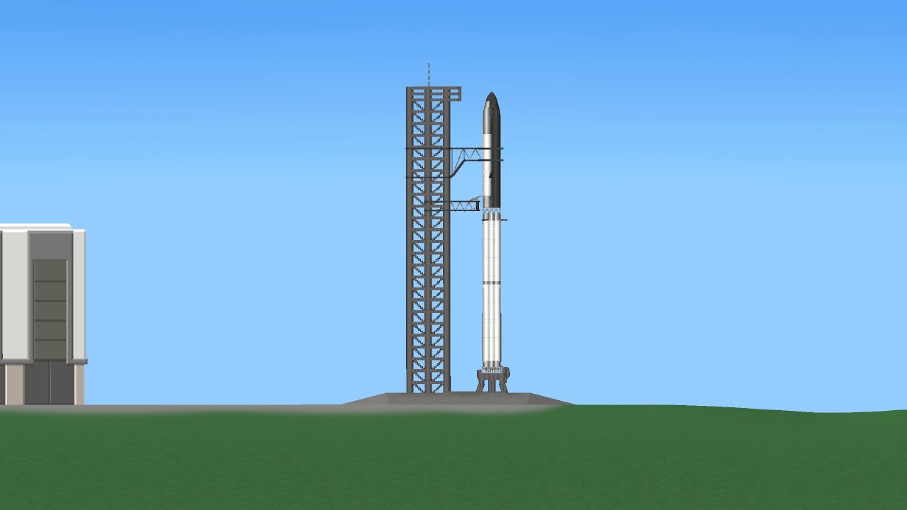 SpaceflightSimulator Starship V4 Booster V2 - YouTube