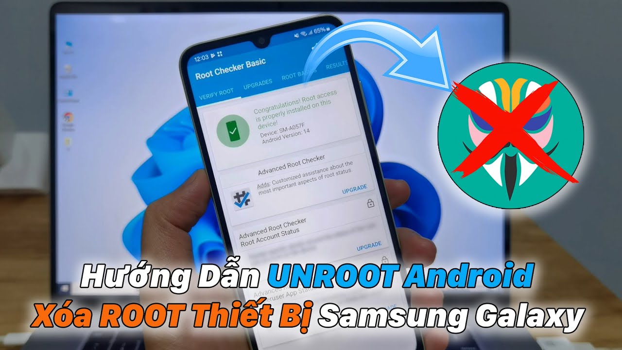Hướng Dẫn UNROOT Android /Xóa ROOT Trên Thiết Bị Samsung Galaxy - YouTube