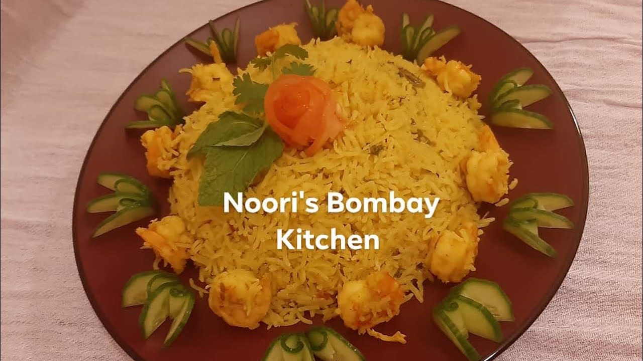 Prawns Pulao | Memon style prawns pulao Prawns akhni | jhinge ya machli ...