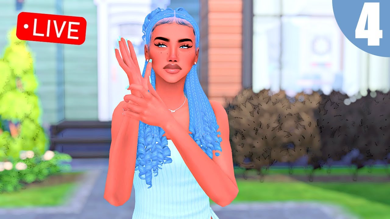 The Sims Not So Berry Challenge Blue Gen #4 (LIVE) | Celebrating ...