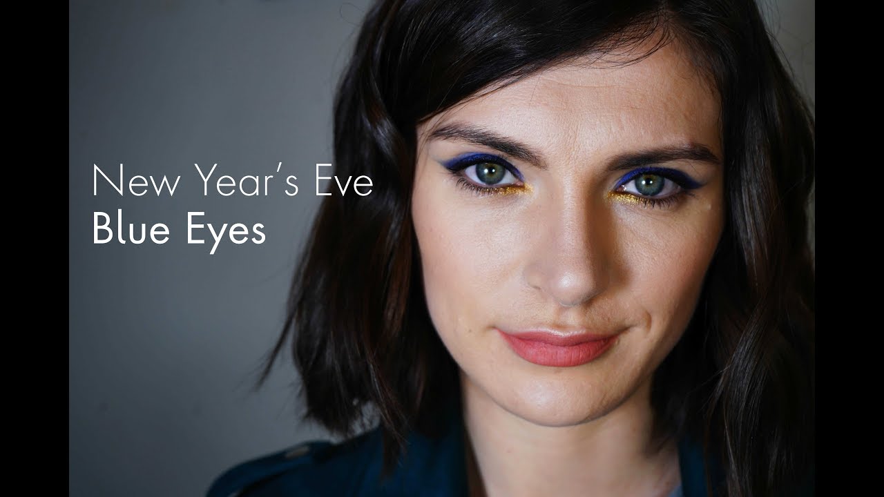 New Year's Eve Blue Eyes || The Very French Girl - YouTube