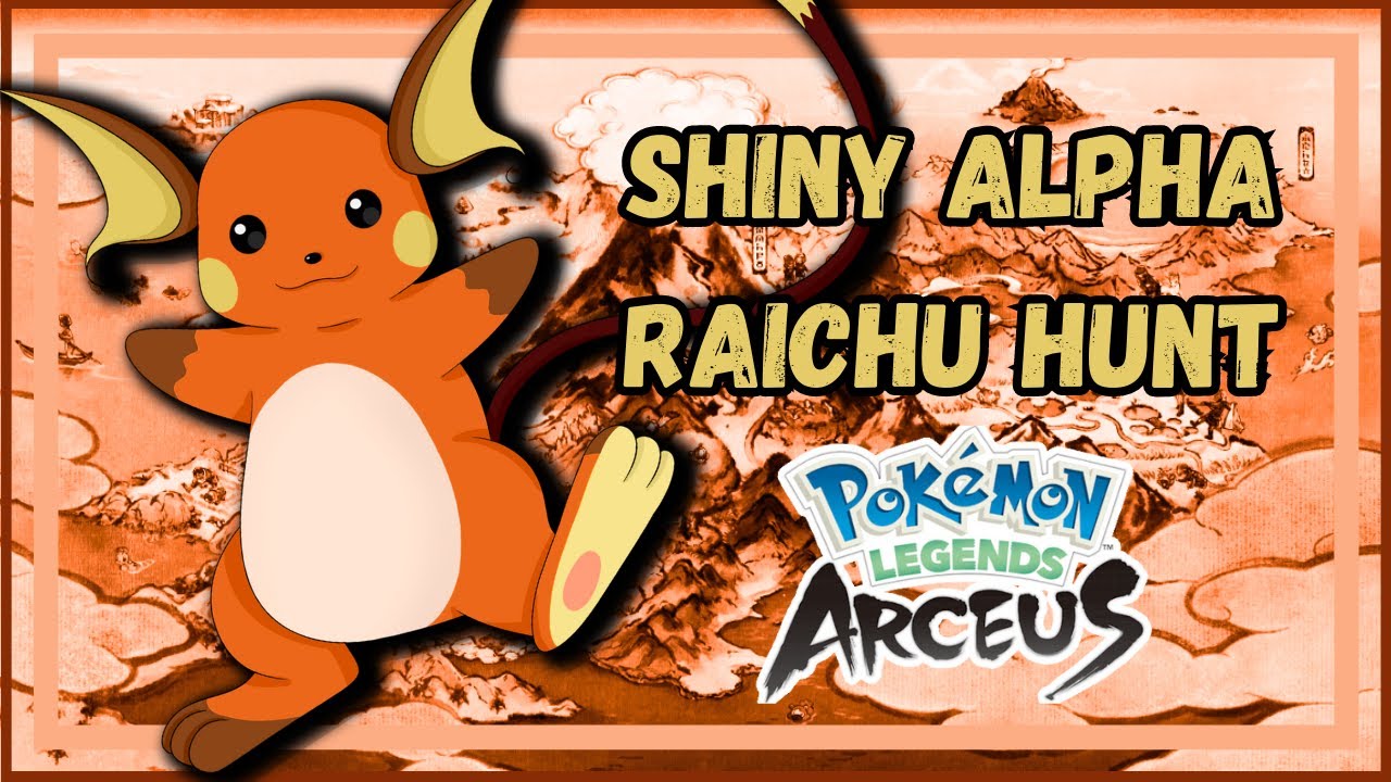 🔴 LIVE Shiny Alpha Raichu Hunt - Revisited! ⭐️ - YouTube