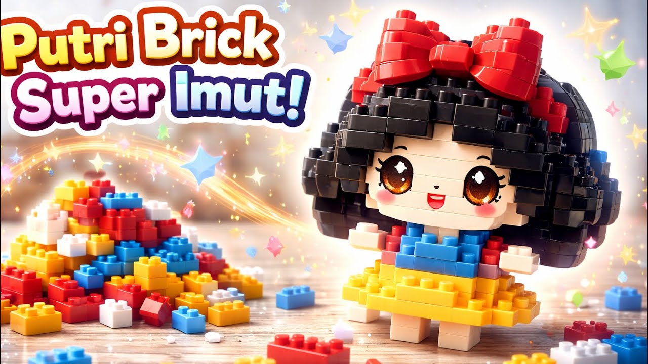 Dari Tumpukan Bricks Jadi Putri Salju Super Imut! 😍 (W2601-27) #lego # ...