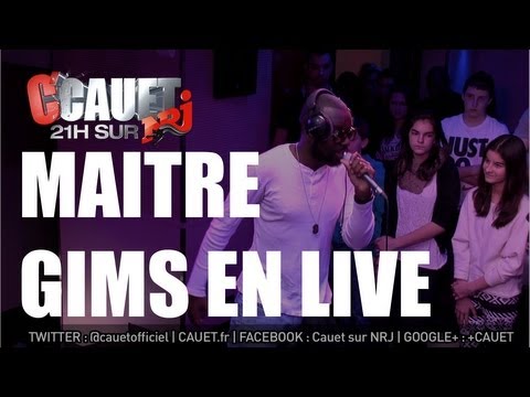 Maitre Gims - J'me tire - Live - C'Cauet sur NRJ
