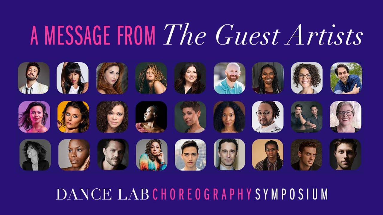 Dance Lab Choreography Symposium: Meet The Guest Artists! - YouTube