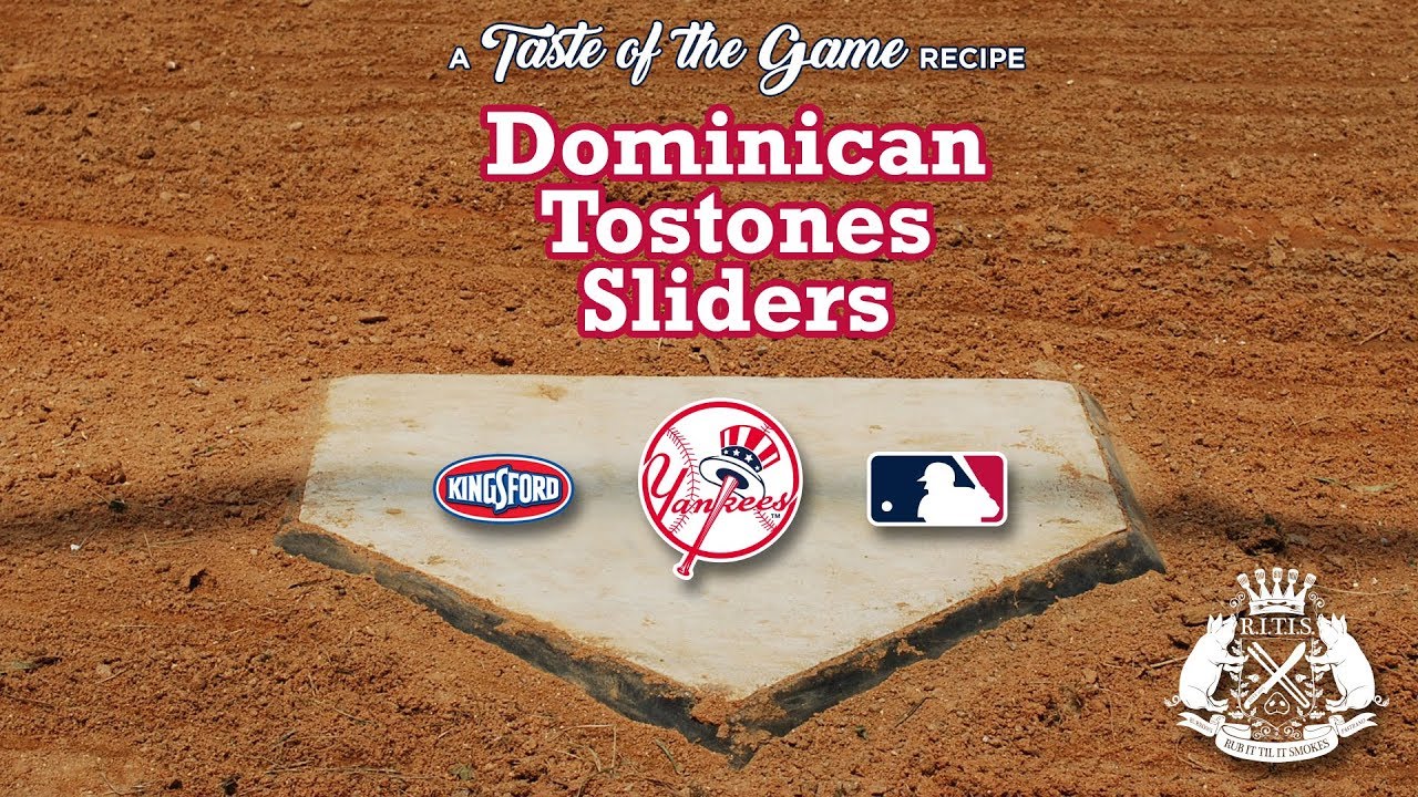 RITISBBQ Prepares Dominican Tostones Sliders - YouTube
