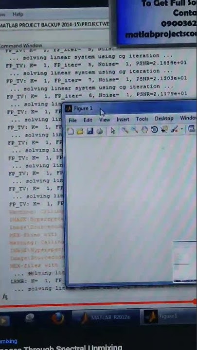 Noise Reduction in Hyperspectral Images Through Spectral Unmixing | matlab code - YouTube