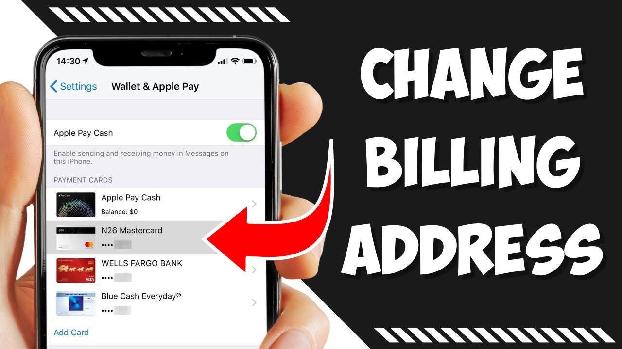 How to Change Billing Address on iPhone Apple ID | Update Billing Address iPhone iOS 16 - YouTube