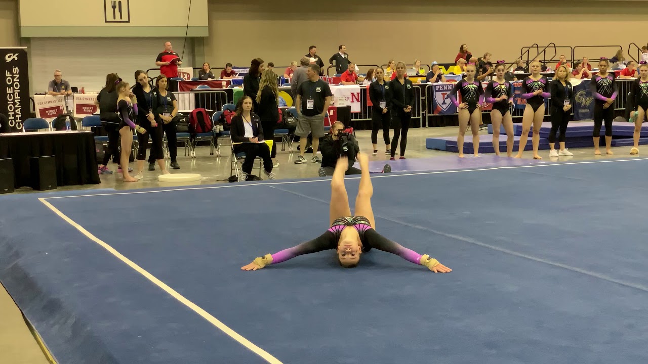 Megan Bingham - 2019 JO Nationals - Floor - 9.475 - 7th - YouTube