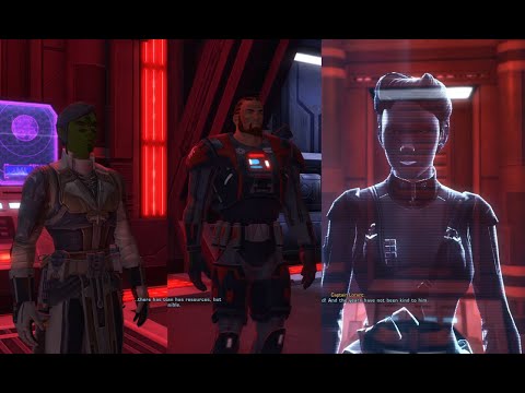 SWTOR: Pierce Conversations - Part 6 | Sith Warrior | ♂️ Male Mirialan ...