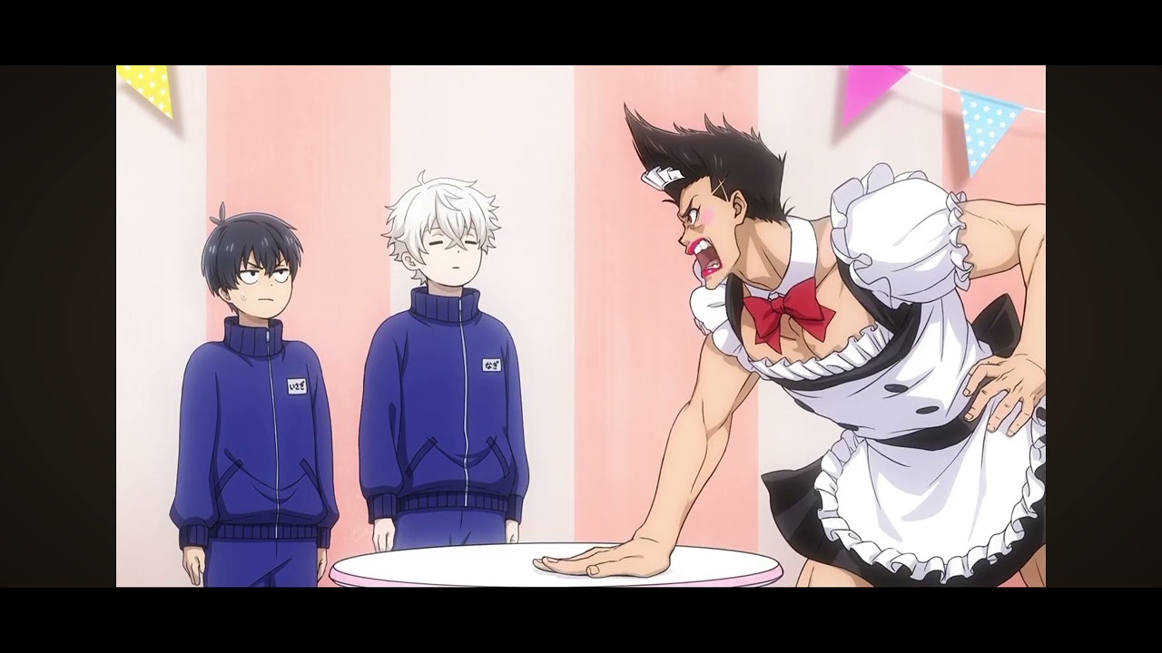 Barou's Maid Café| Blue Lock Funny moment dub - YouTube