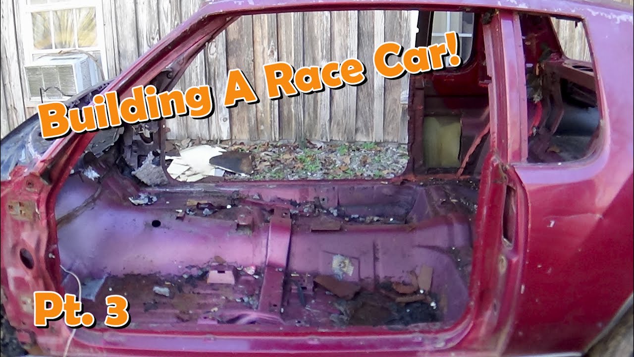 Building A Race Car Pt. 3, Working On The Firewall - YouTube