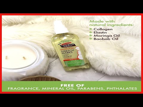 Palmer's Cocoa Butter Formula Massage Oil for Stretch Marks and Pregnancy Skincare, 3.4 Ounces