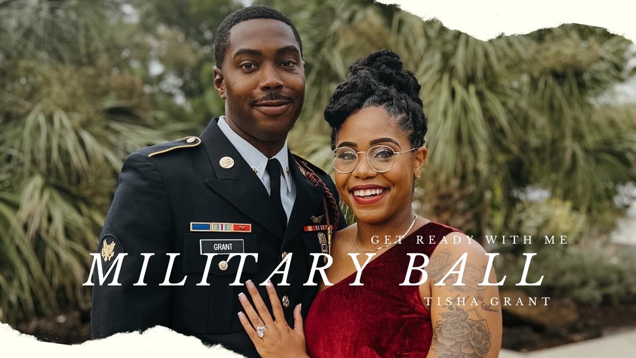 GET READY WITH ME | MILITARY BALL 2022 | FORT BRAGG | Tisha Grant - YouTube