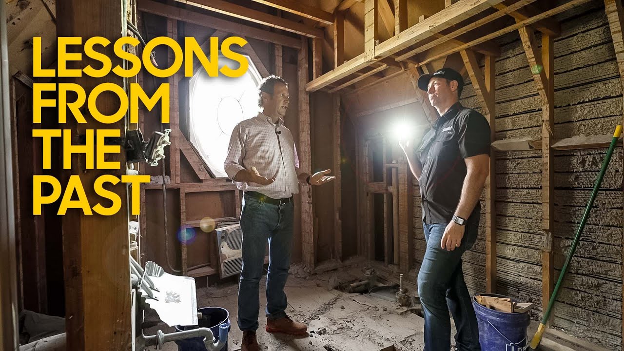 Retro Friday. How They Built Houses 100 Years Ago.