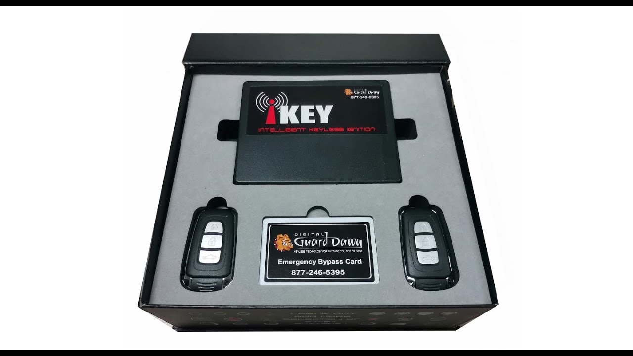 iKey Keyless Ignition: Push-Button Start Upgrade for New & Classic Cars ...